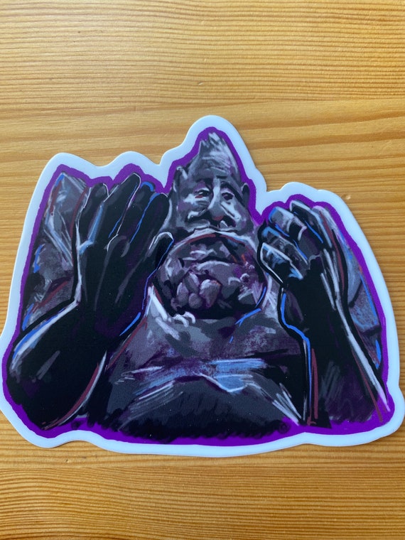 The Neverending Story Rock Biter Die Cut Stickers - Etsy