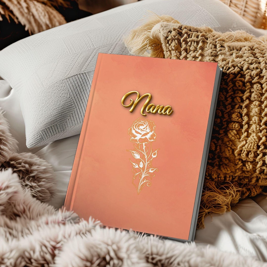 Nana Birth Month Keepsake Memory Journal for Women Grandma Memory Book ...