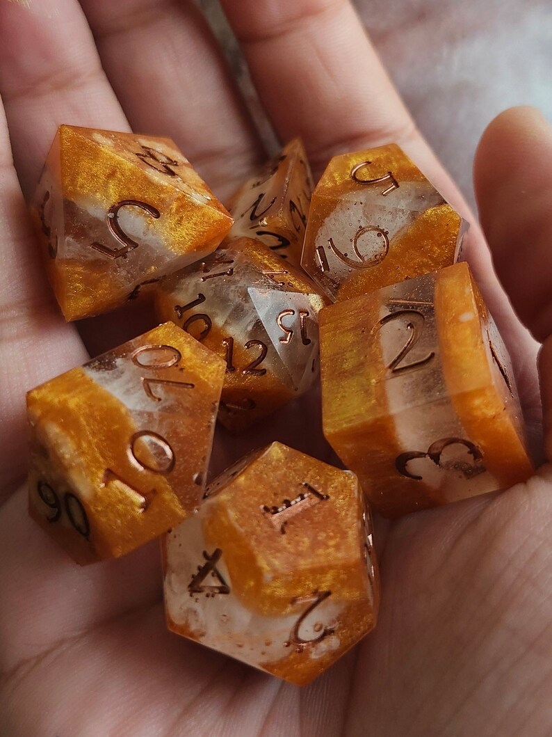 Solar Flare Dice Set - Etsy