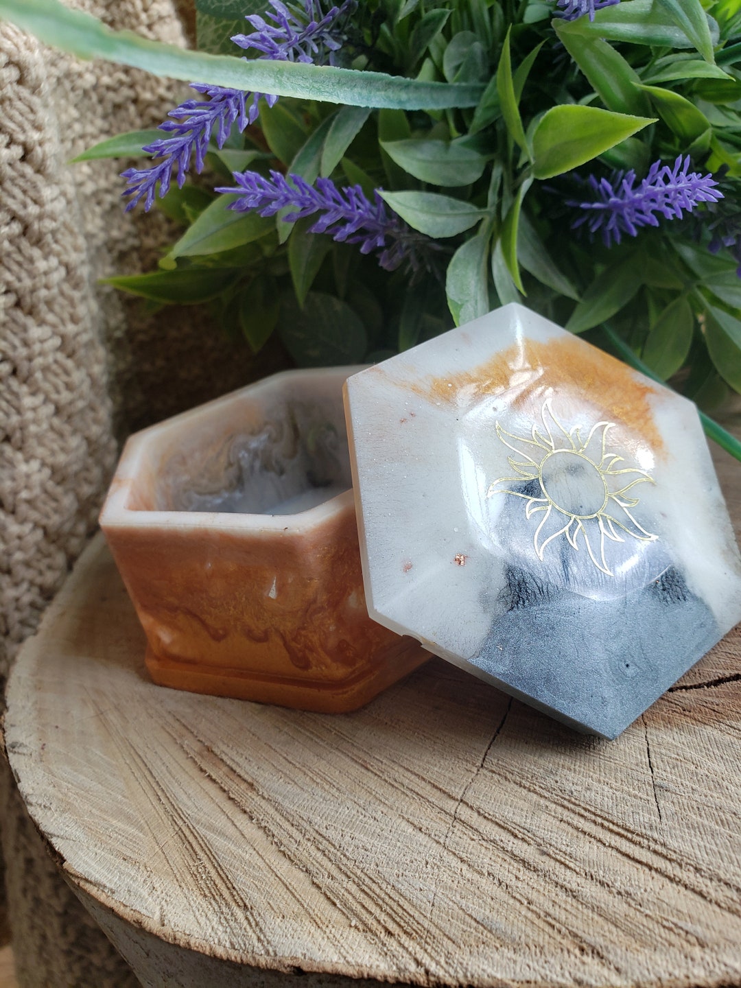 Solar Flare Dice Box - Etsy