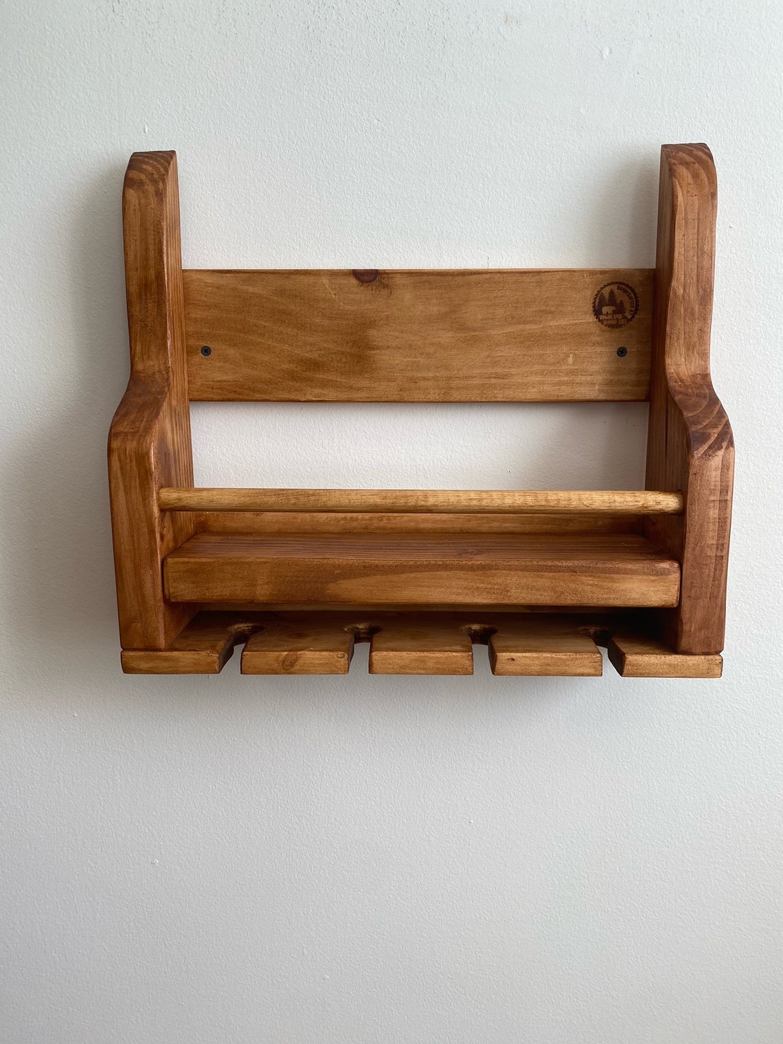 Perfect Shelf for Modern Home 5 Bottles Winery - Etsy