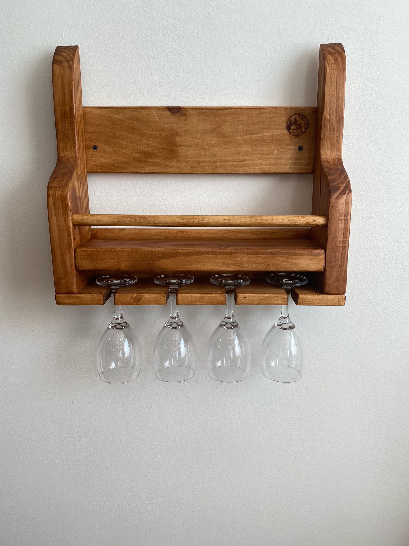 Perfect Shelf for Modern Home 5 Bottles Winery - Etsy