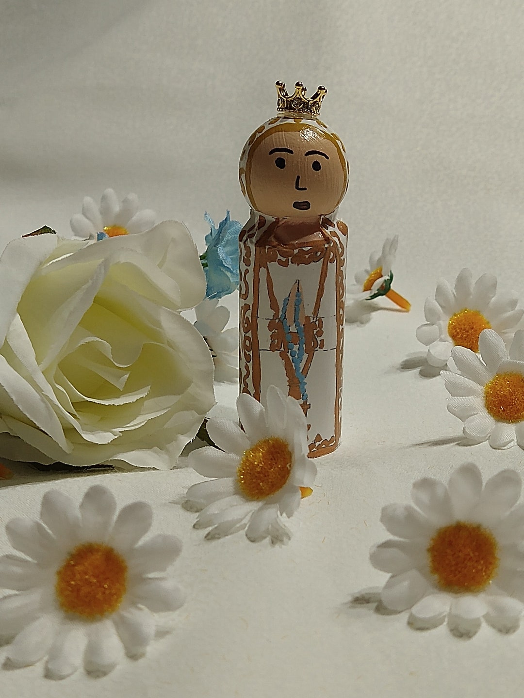 Wooden Our Lady of Fatima Doll - Etsy