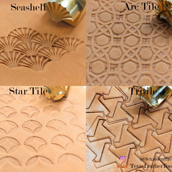 Leather Stamp Set - Etsy