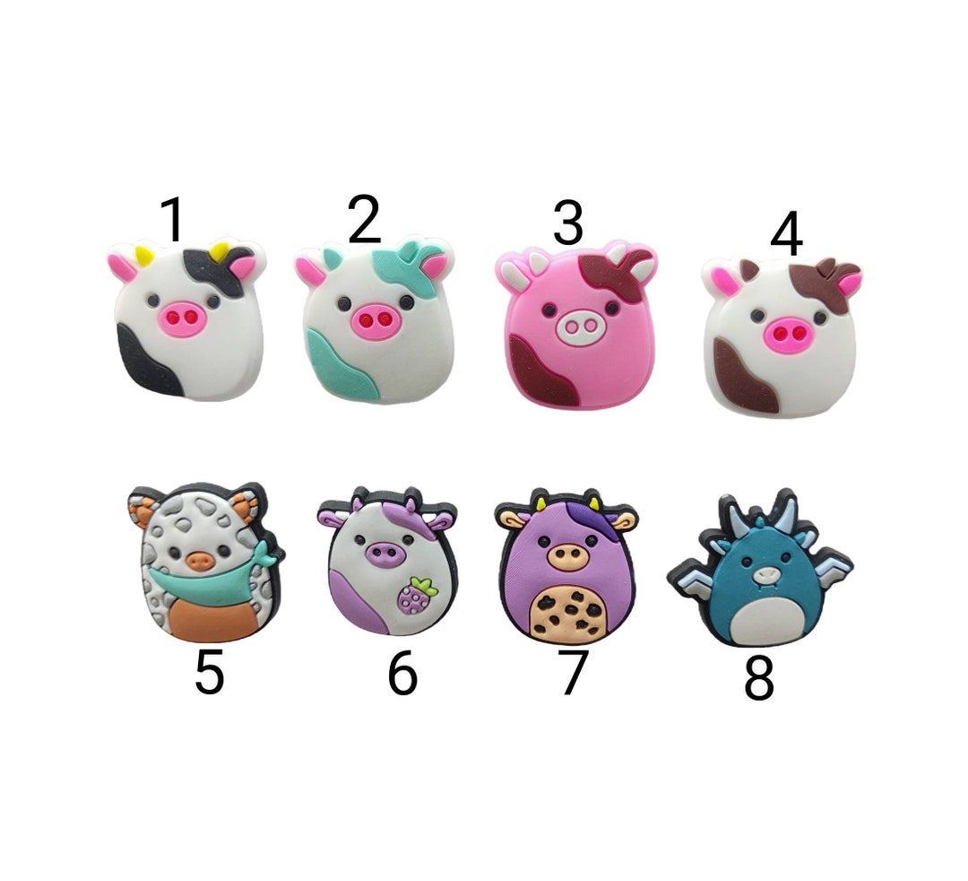 Cute Squishmallow Piggy Face Shoe Charms for Crocs Shoes - Etsy