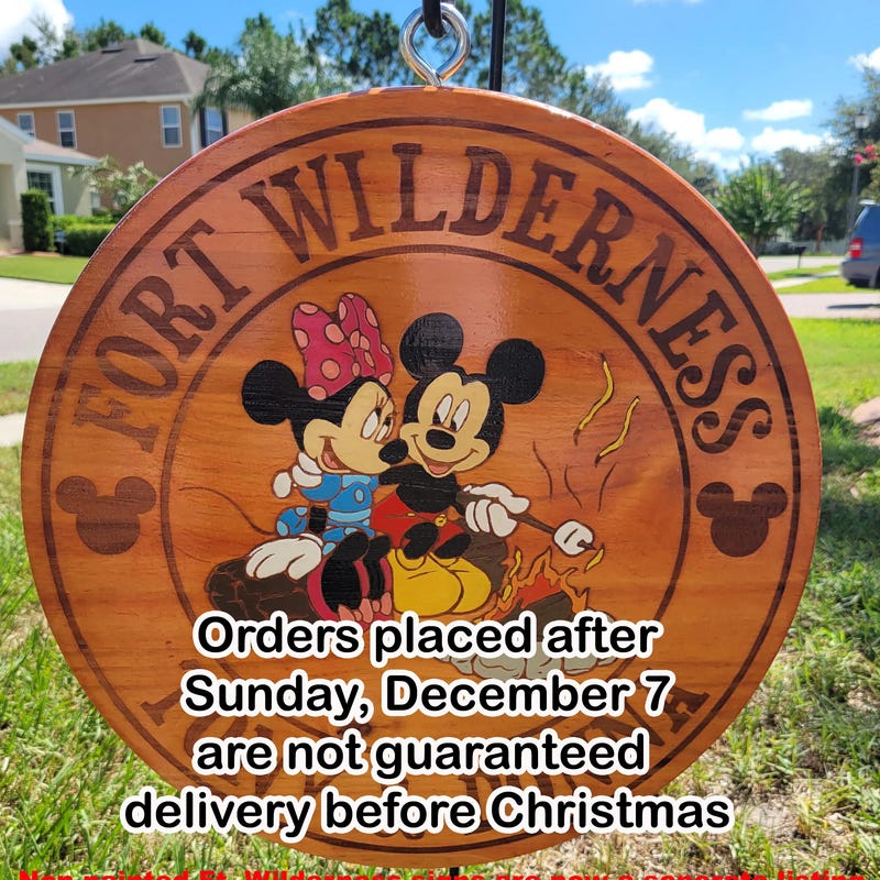 Camping Round Wood Signs - Etsy