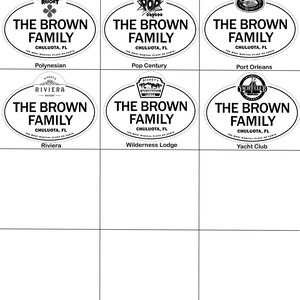 Disney ECV Scooter Tag - Engraved Nametag - Etsy