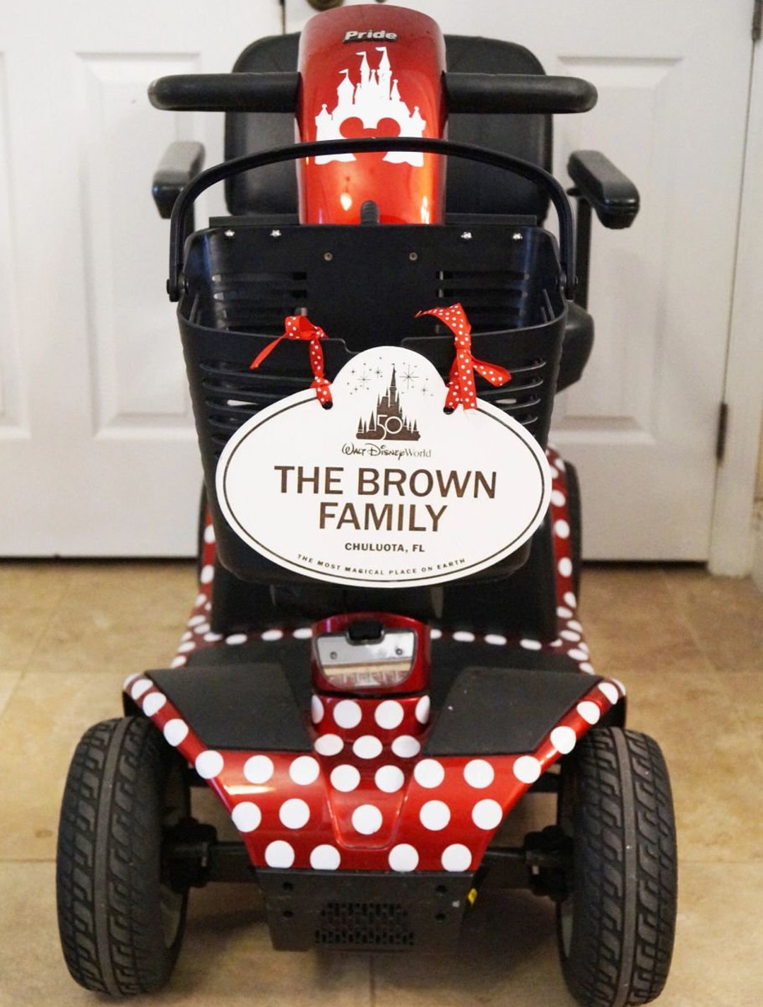 Disney ECV Scooter Tag - Engraved Nametag - Etsy