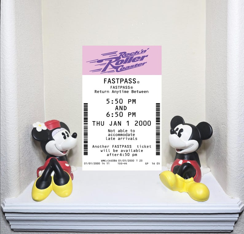 Fastpass Disney Sign Metal - Etsy