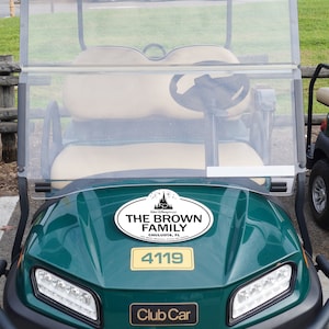 Disney Golf Cart Sign - 12" Custom Sign - Etsy