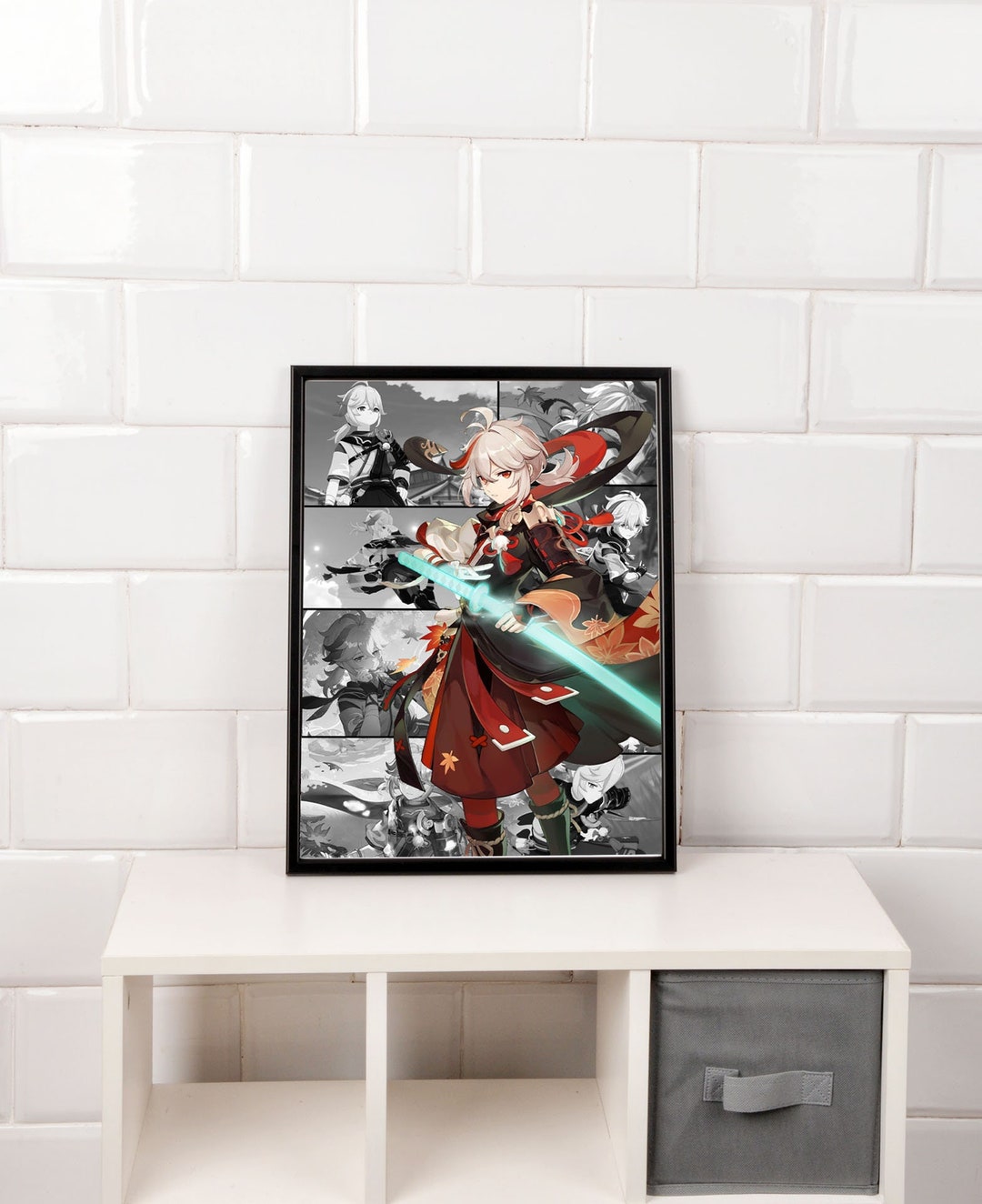 Kazuha Poster/ Genshin Impact Poster/ Genshin Kazuha Fabric Poster ...