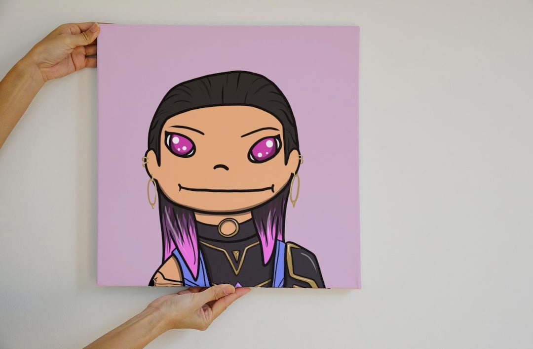 Valorant Reyna Wall Art, Poster, Digital Art, Valorant Art, Valorant ...