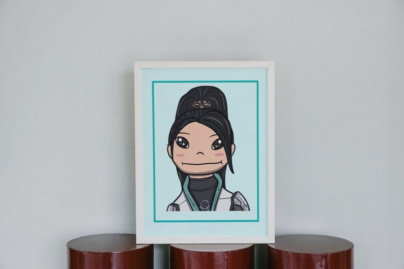 Valorant Sage Wall Art, Poster, Digital Art, Valorant Art, Valorant ...