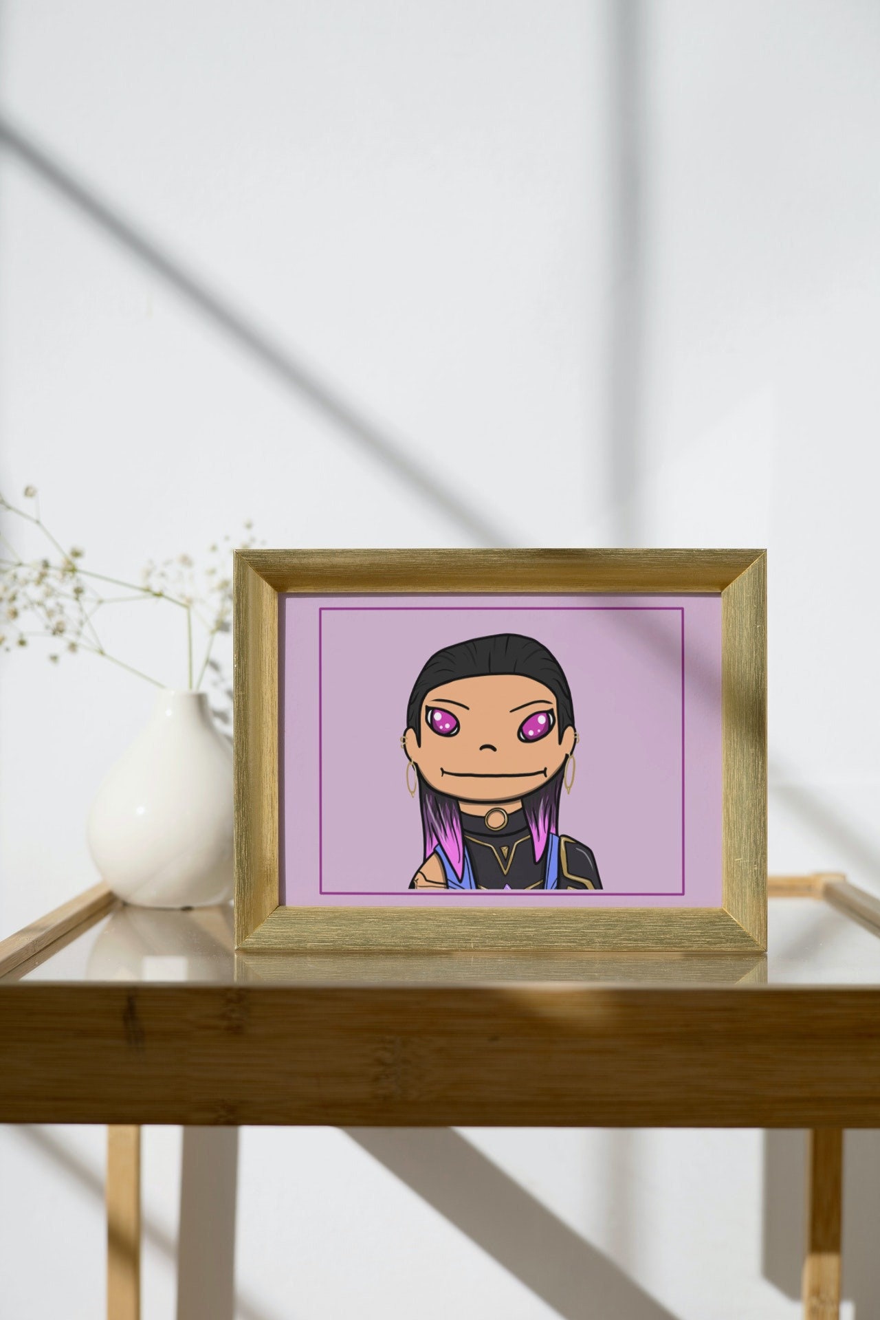 Valorant Reyna Wall Art, Poster, Digital Art, Valorant Art, Valorant ...