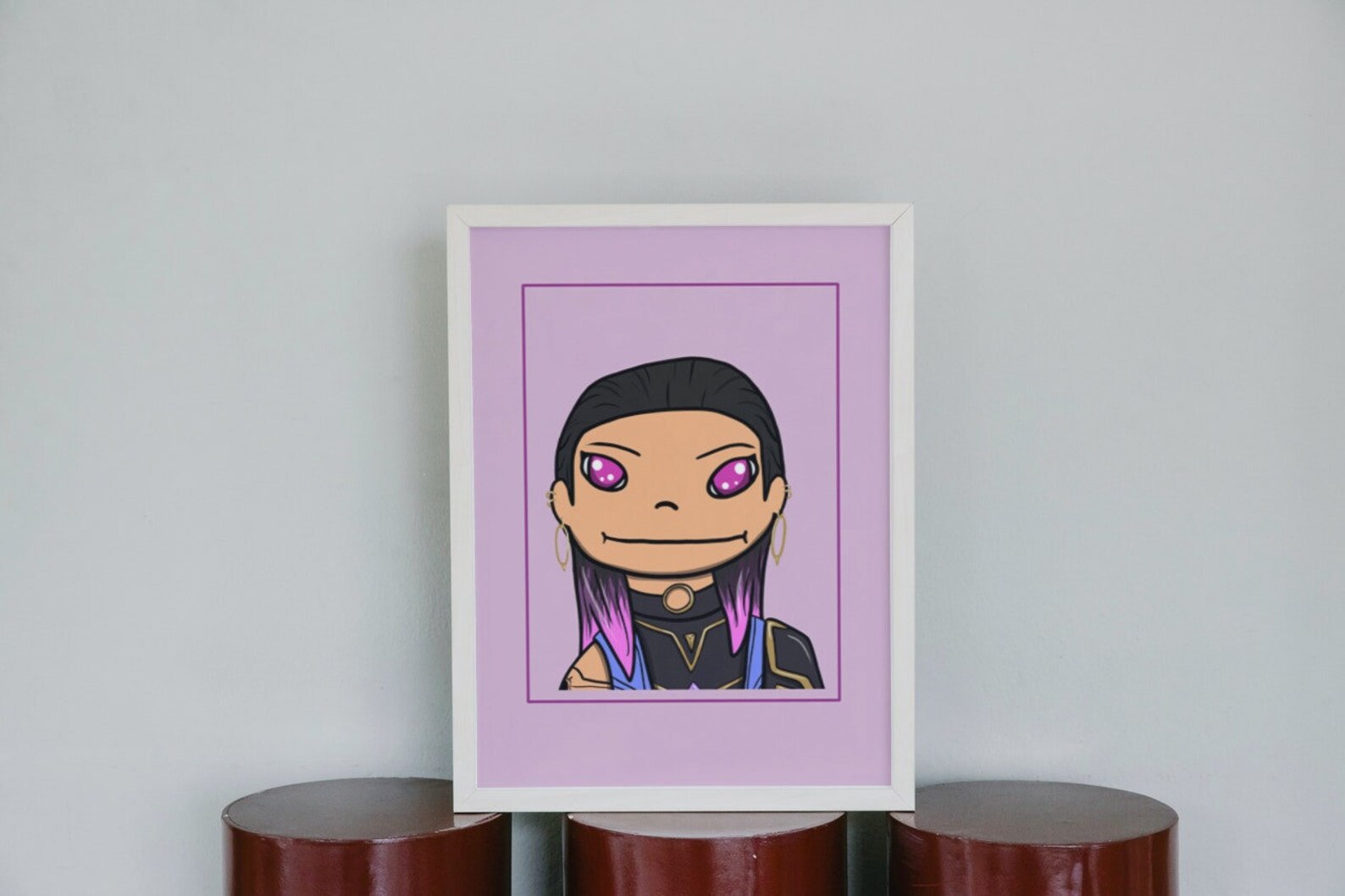 Valorant Reyna Wall Art, Poster, Digital Art, Valorant Art, Valorant ...