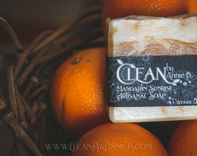 Mandarin Sunrise Artisan Bar Soap - Etsy