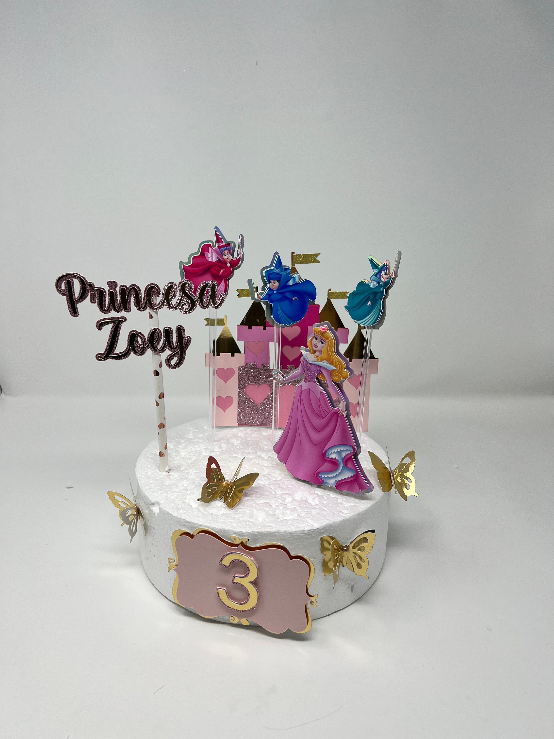 Princess Cake Topper - Etsy