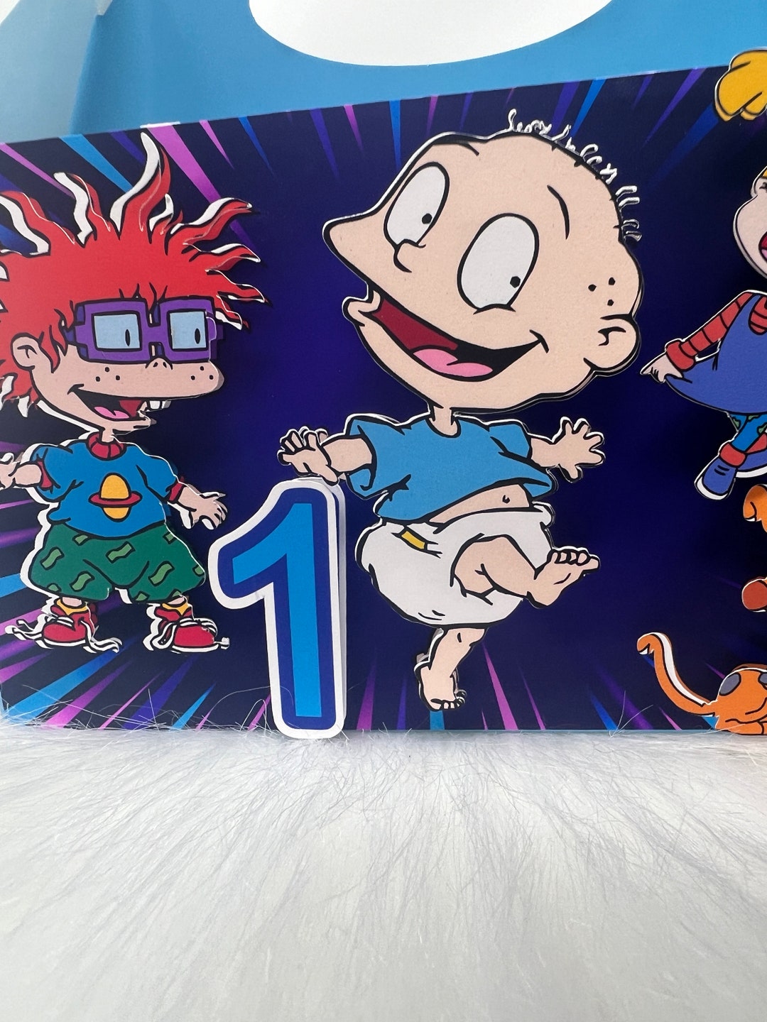 Rugrats Favor Box, Rugrats Goodie Box, Rugrats Custom Gable Box ...