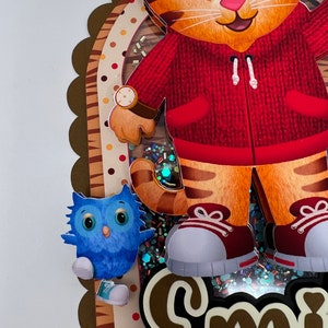 Daniel Tiger Shaker Cake Topper, Daniel the Tiger Customized, Daniel ...