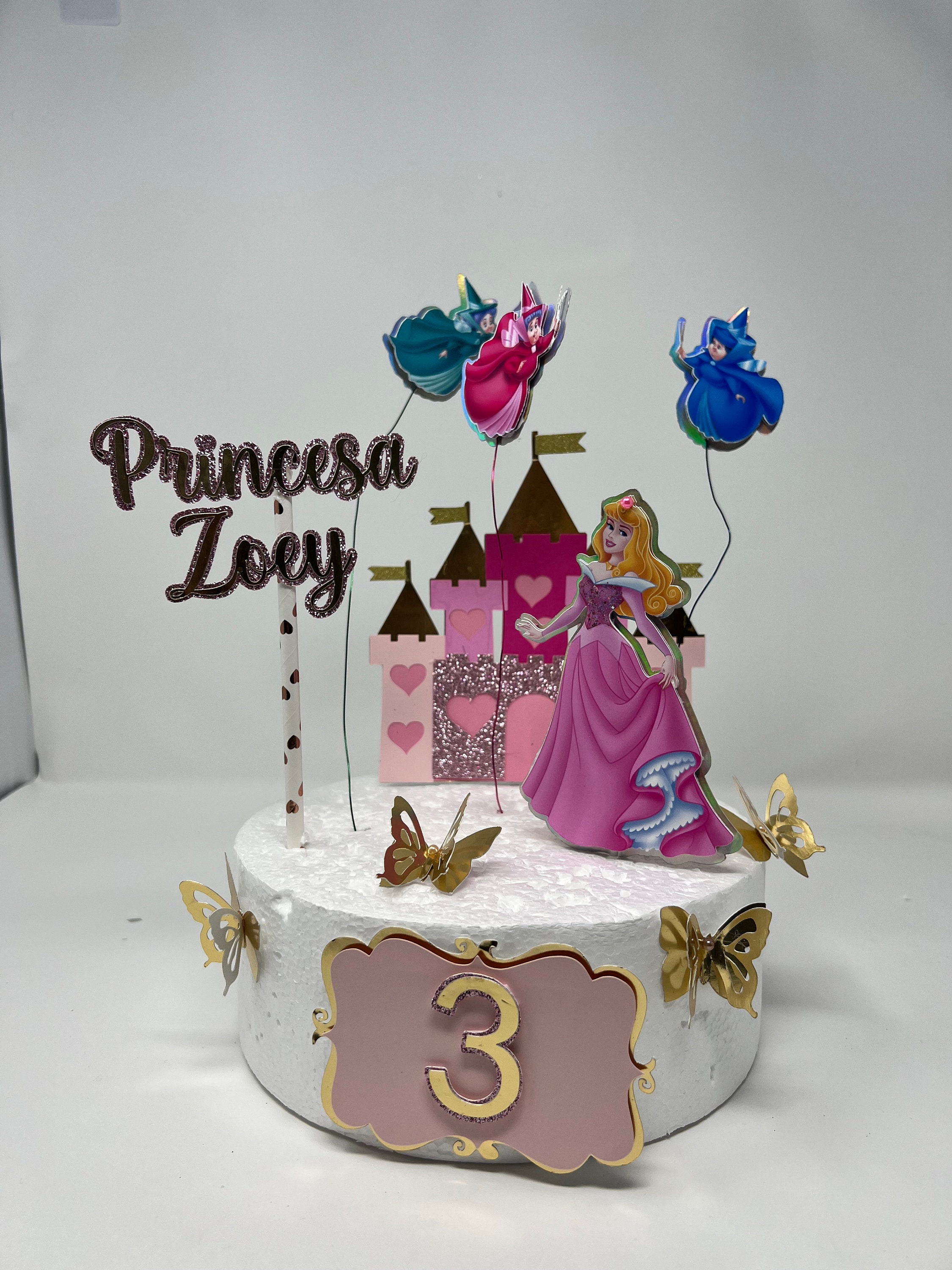 Princess Cake Topper - Etsy