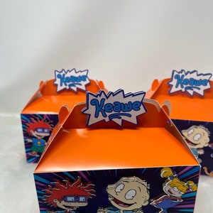 Rugrats Favor Box, Rugrats Goodie Box, Rugrats Custom Gable Box - Etsy UK