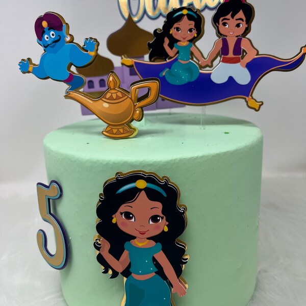 Jasmine Cake Topper - Etsy