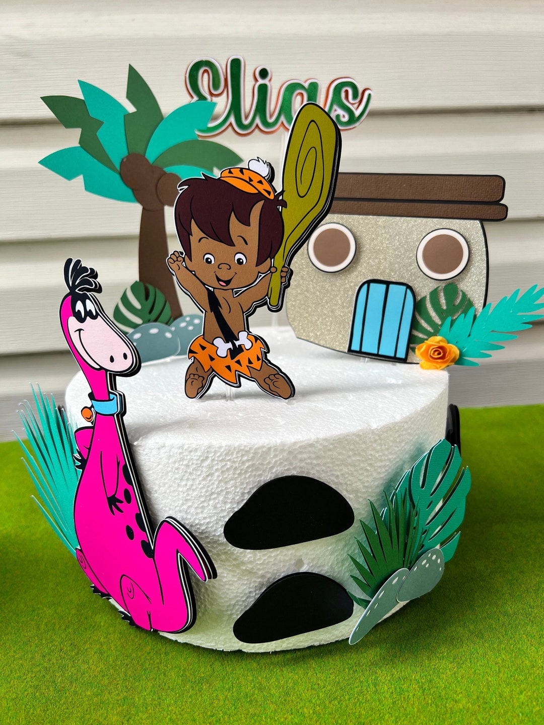Bam-bam Cake Topper, Bam-bam Birthday, Bam-bam Party - Etsy