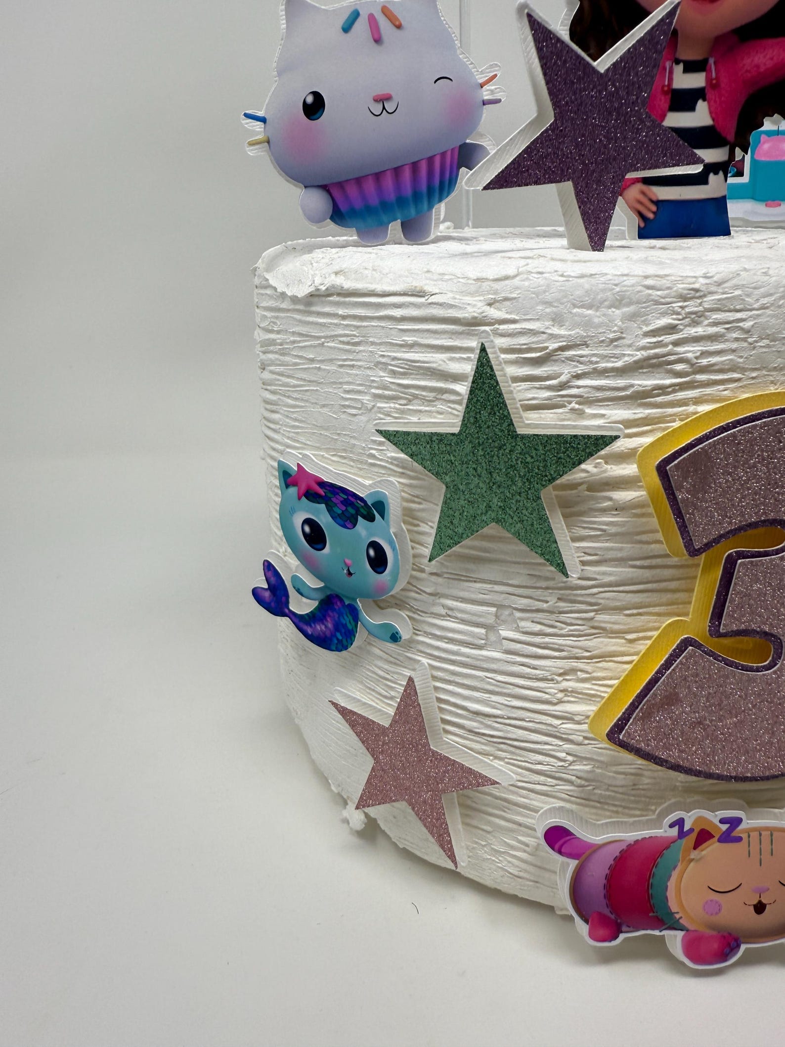 Gabby's Dollhouse Cake Topper, Personalized Gabby Dollhouse Party Decor ...