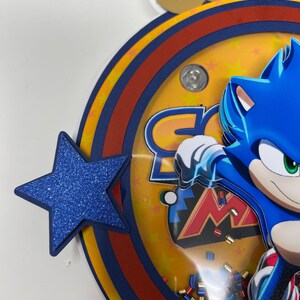 Sonic Cake Topper Shaker, Sonic Birthday Decor, Sonic Theme Party ...