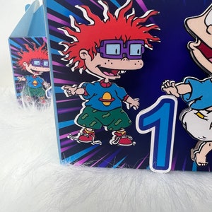 Rugrats Favor Box, Rugrats Goodie Box, Rugrats Custom Gable Box - Etsy UK