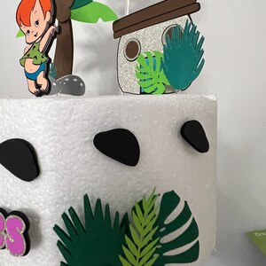 Pebbles Cake Topper, the Flintstones Theme Cake Topper - Etsy