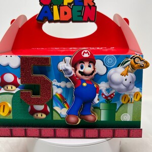 Super Mario and Luigi Gable Box - Etsy