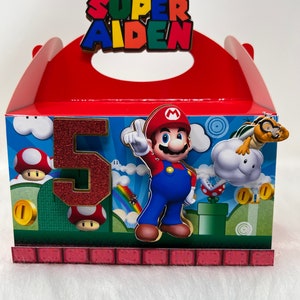 Super Mario and Luigi Gable Box - Etsy