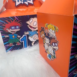 Rugrats Favor Box, Rugrats Goodie Box, Rugrats Custom Gable Box - Etsy UK