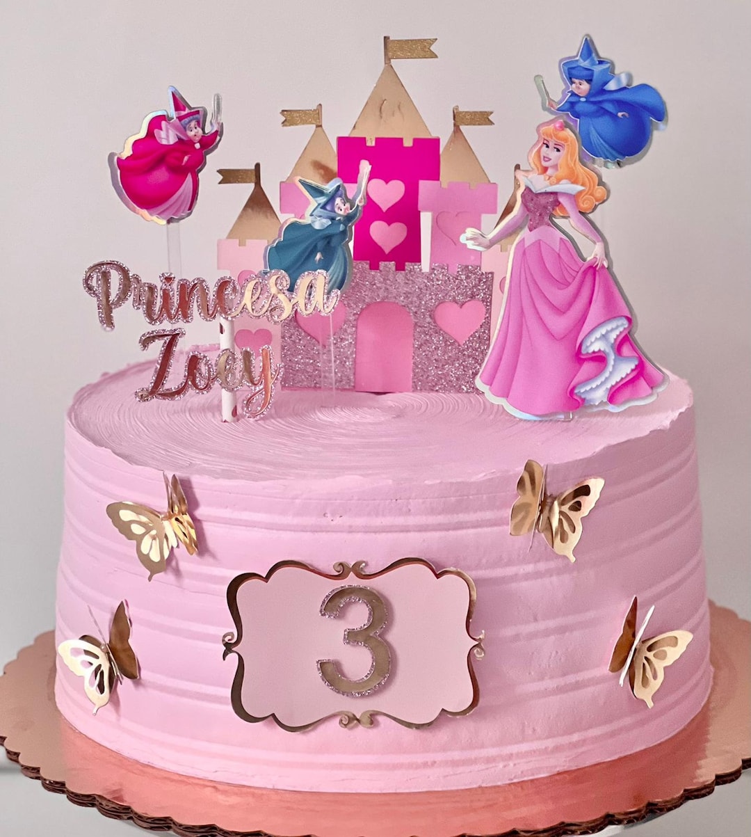 Princess Cake Topper - Etsy