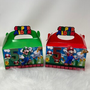 Super Mario and Luigi Gable Box - Etsy