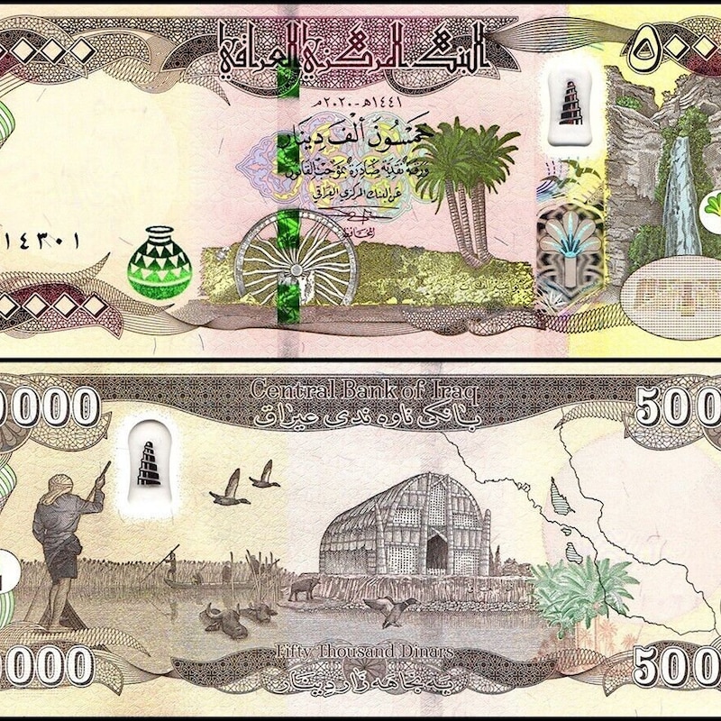 Iraq Bill and Coins - Etsy