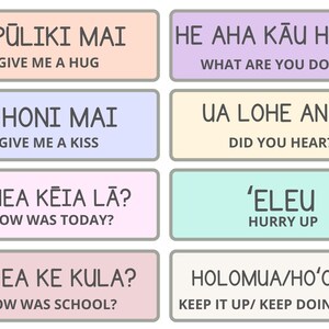 ʻŌlelo Hawaiʻi Phrases - Etsy