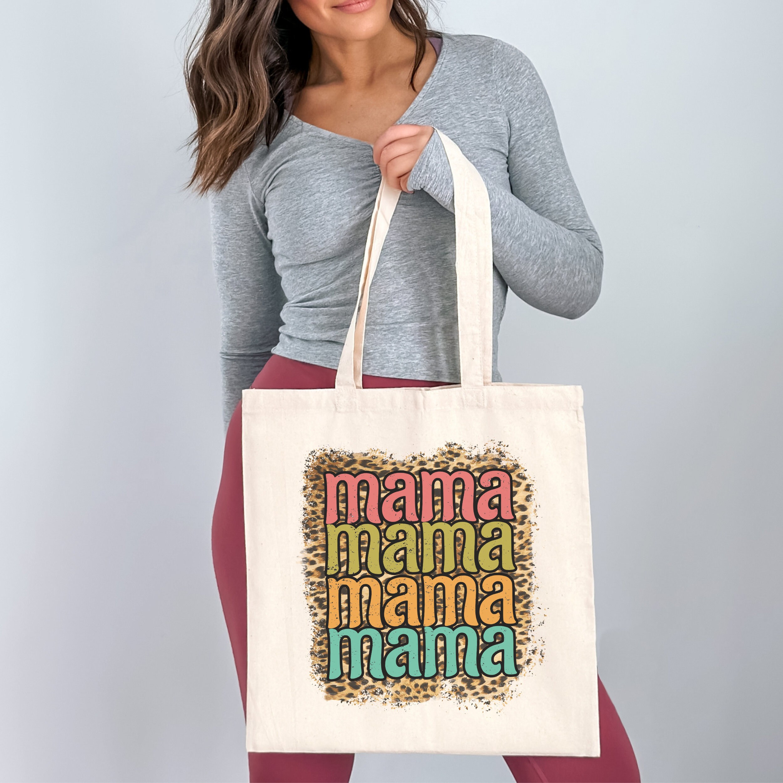 Mama Tote Bag, Trendy Mom Life Bag, New Mom Gift, Expectant Mama Gift ...