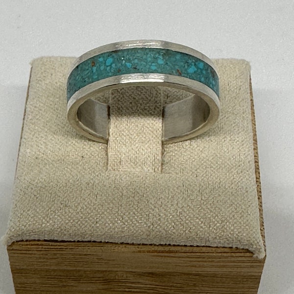 Turquoise Inlay Ring - Etsy