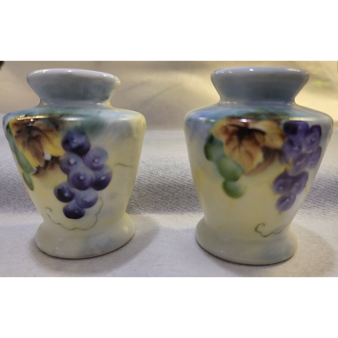 Lefton's Exclusives Salt and Pepper Shaker Floral Design - Etsy