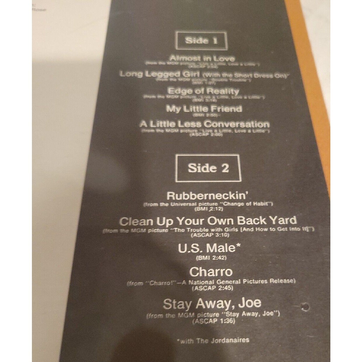 Elvis Presley Lp Cas-2440 Almost in Love Rare Rigid Vinyl Sealed High ...