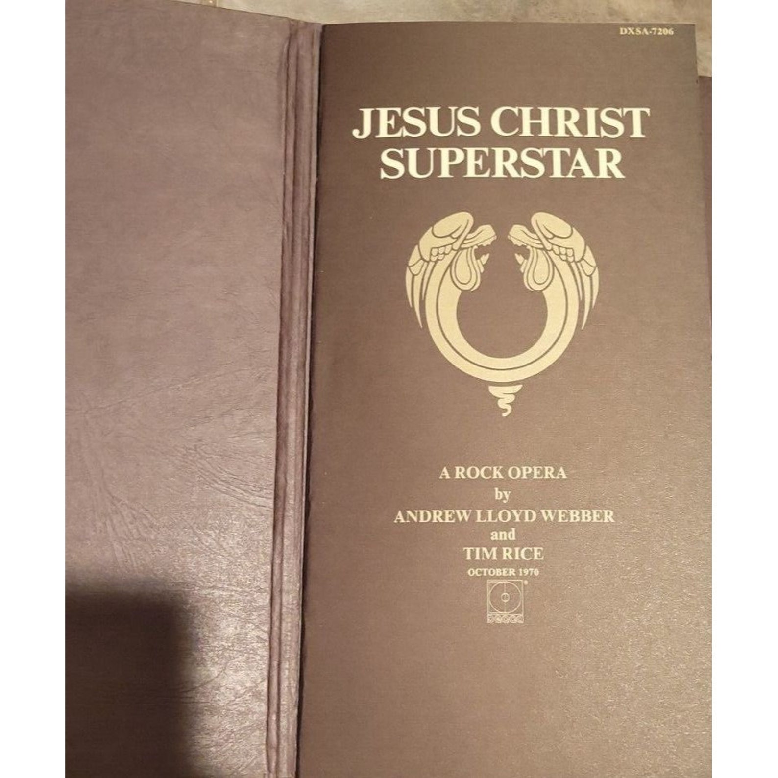 Jesus Christ Superstar Broadway Cast LP Record 1971 Original Pressing 2 ...