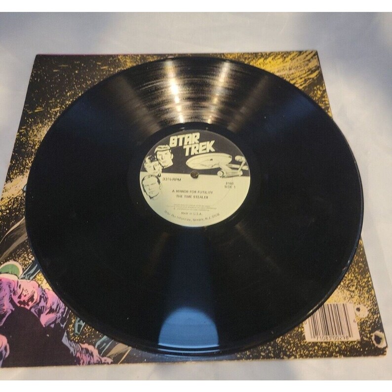Star Trek Original Stories the Time Stealer Peter Pan LP 3 Additional ...