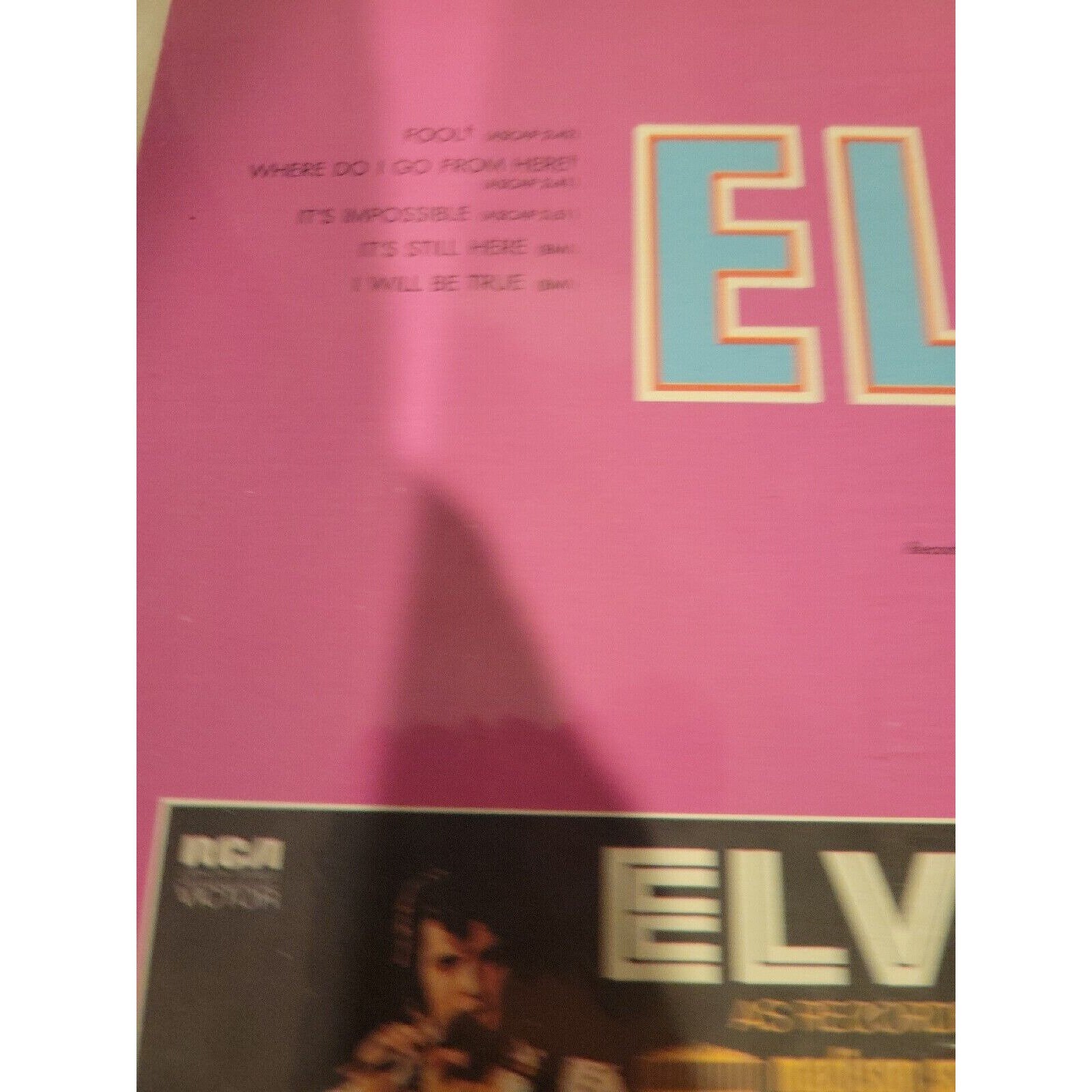 Elvis Presley elvis Including Fool APL1-0283 LP Sealed 1973 Rare Find ...