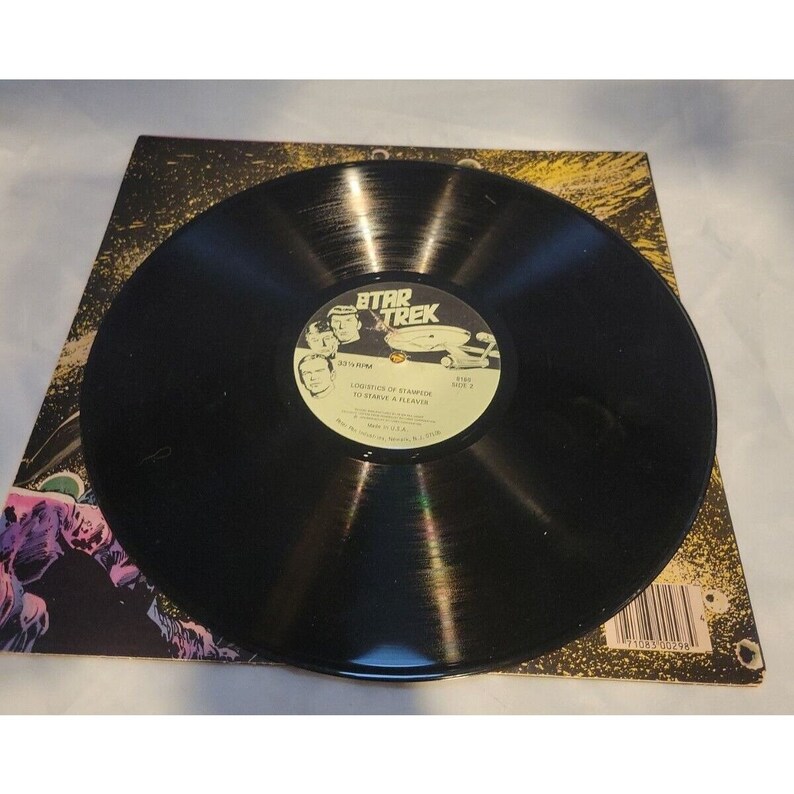 Star Trek Original Stories the Time Stealer Peter Pan LP 3 Additional ...