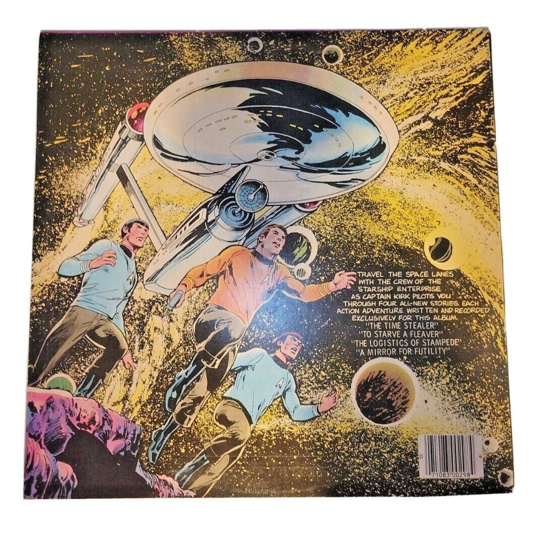 Star Trek Original Stories the Time Stealer Peter Pan LP 3 Additional ...