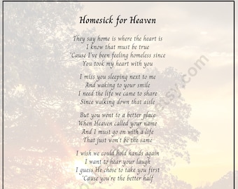 Angel Memorial Bereavement Grief Sympathy Funeral Remember Poem ...