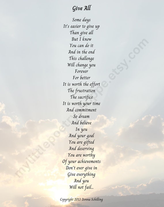 Rhyming Inspirational Poems Nolimit #sky #challenge #motivation #poem