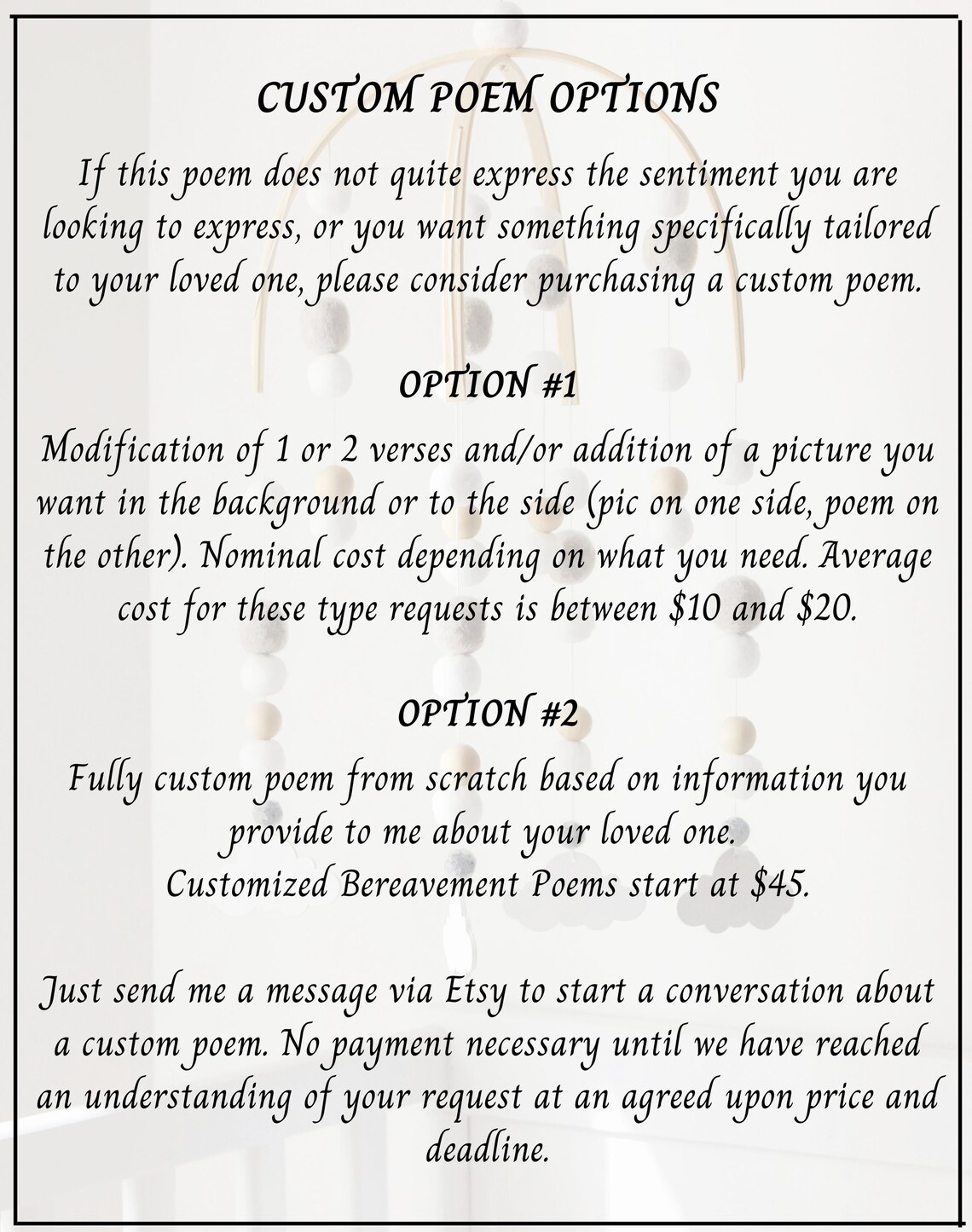 I'll Carry You With Me Sympathy Poem Bereavement Poem - Etsy Canada